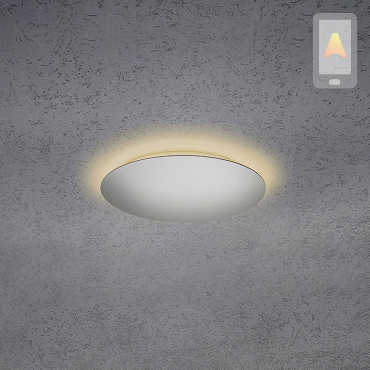 Escale Blade LED Wand- / Deckenleuchte, Ø: 34 cm, mit Casambi-Modul