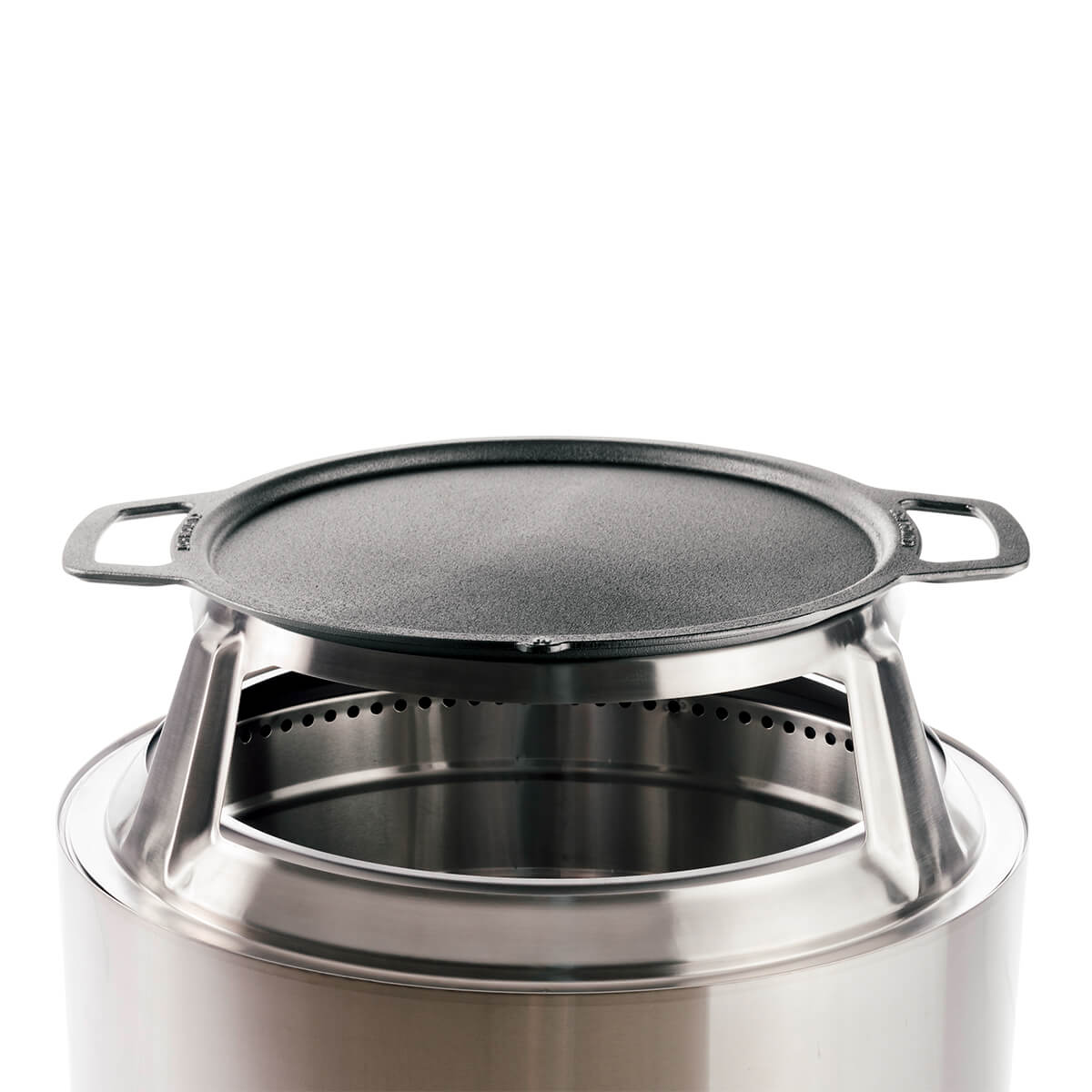 Solo Stove Yukon Gusseisen-Plancha mit Aufsatz